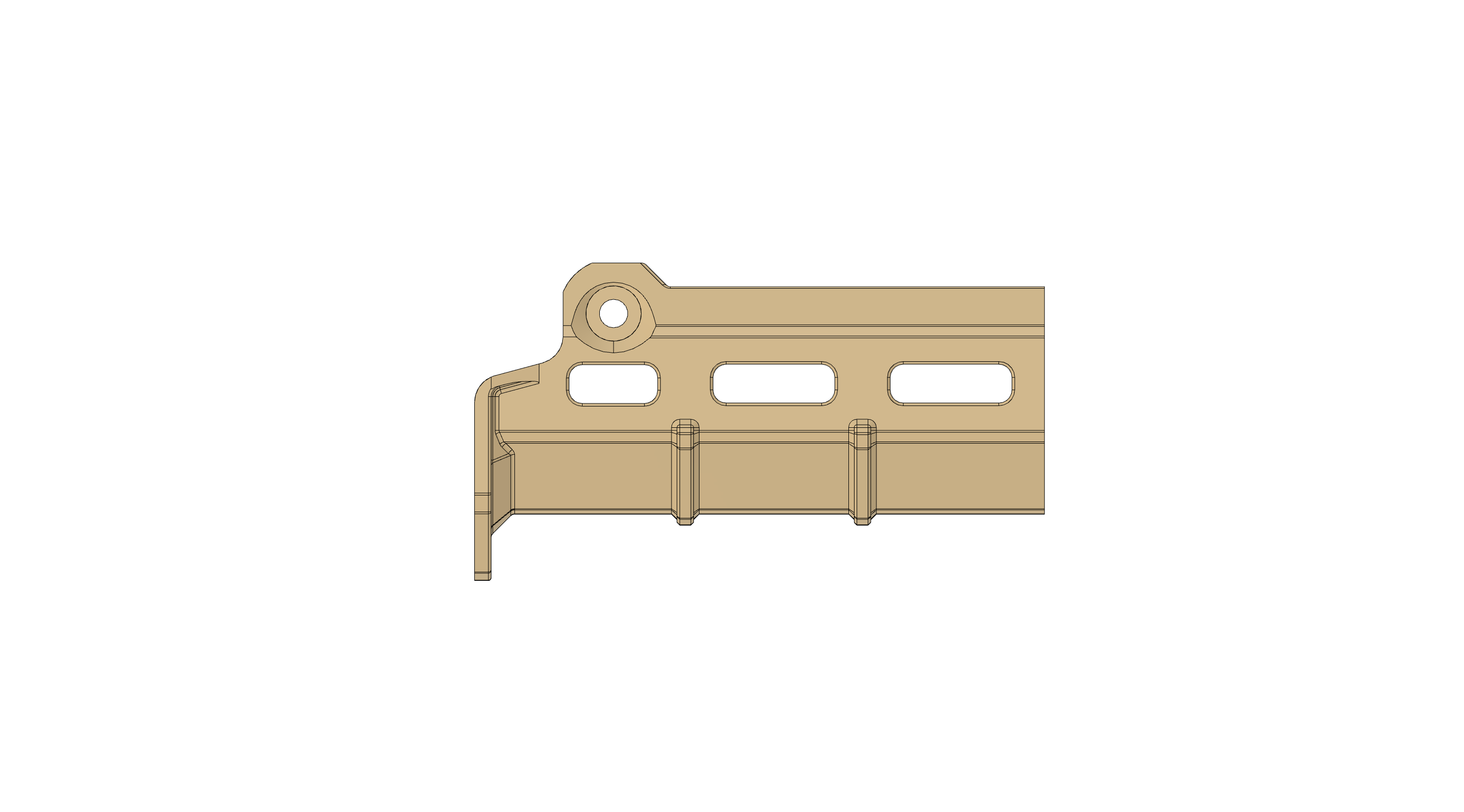 Stl File Mp5k Hard Octal Handguard Airsoft 🔫 ・3d Printing Model To